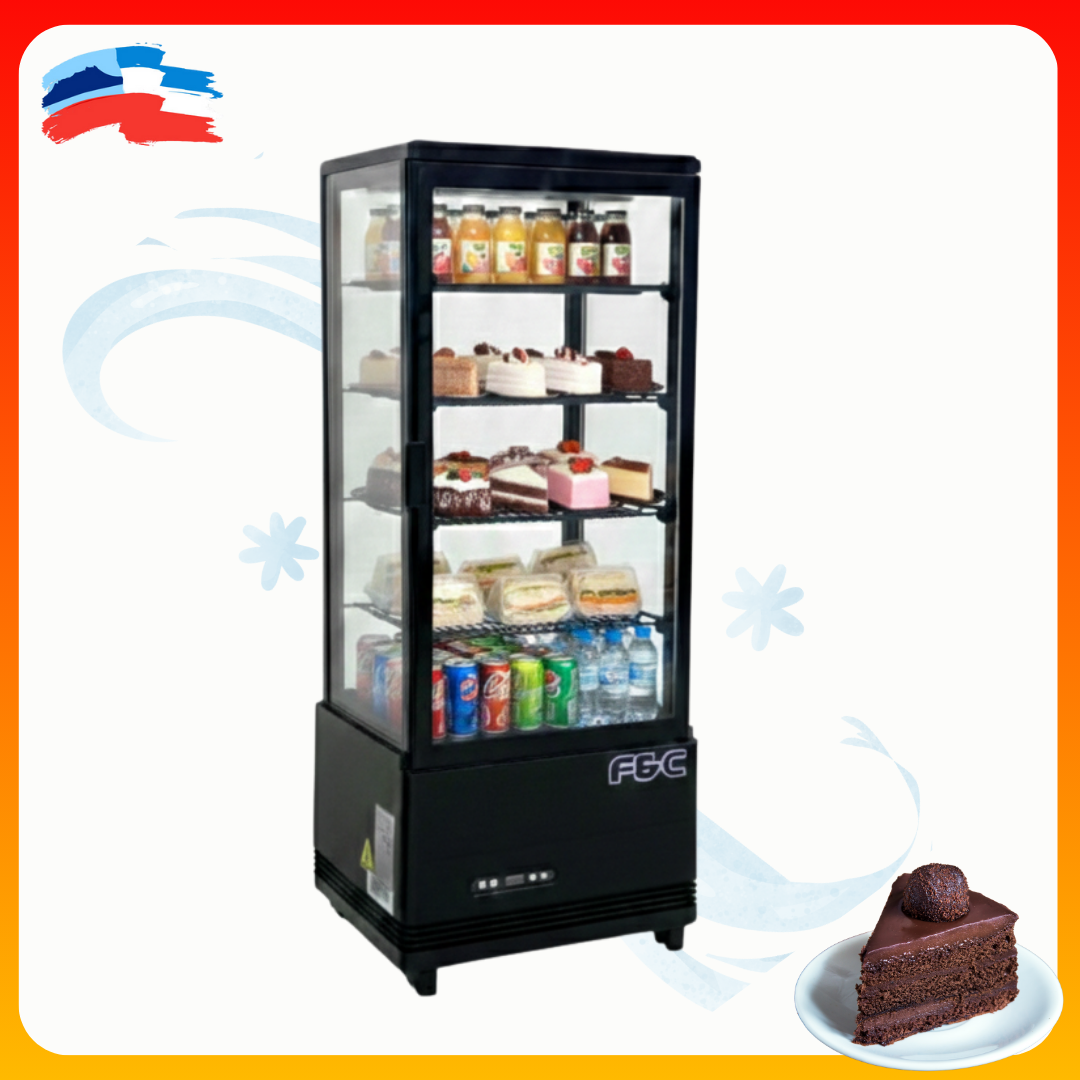 Table Top 4 Sided Glass Display Chiller - Gayanaga
